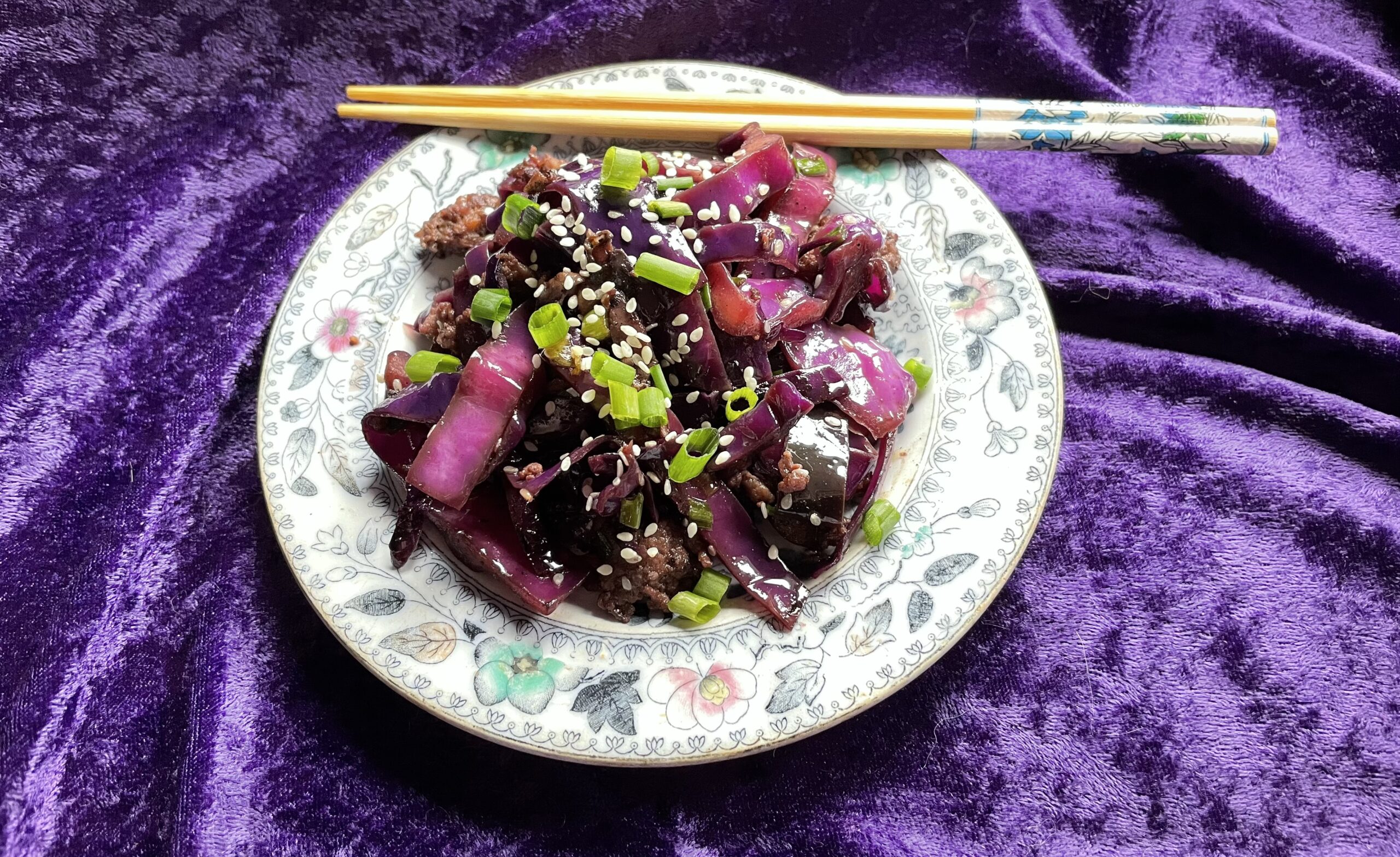 Spicy Cabbage Stir Fry with Sausage - Zeela's Food Adventures