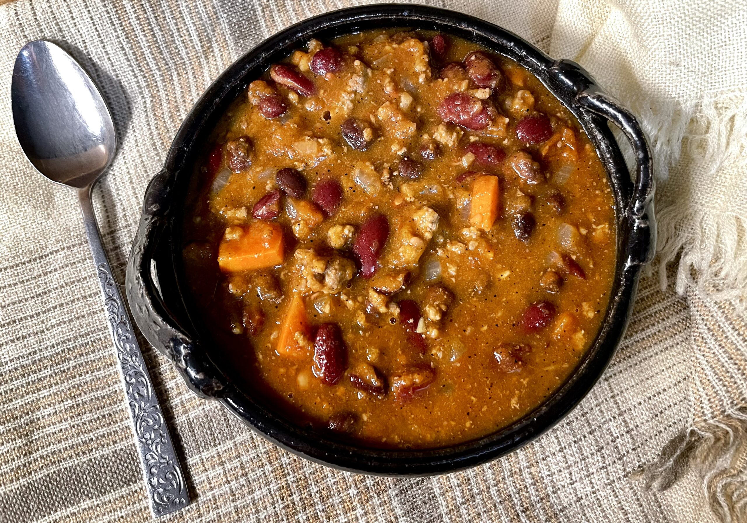 Taren Ferry Pumpkin Chili - Zeela's Food Adventures